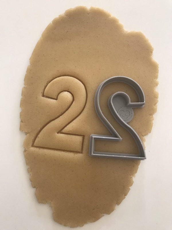 Number 2 Cookie Cutter | Imagination Lab | Numbers