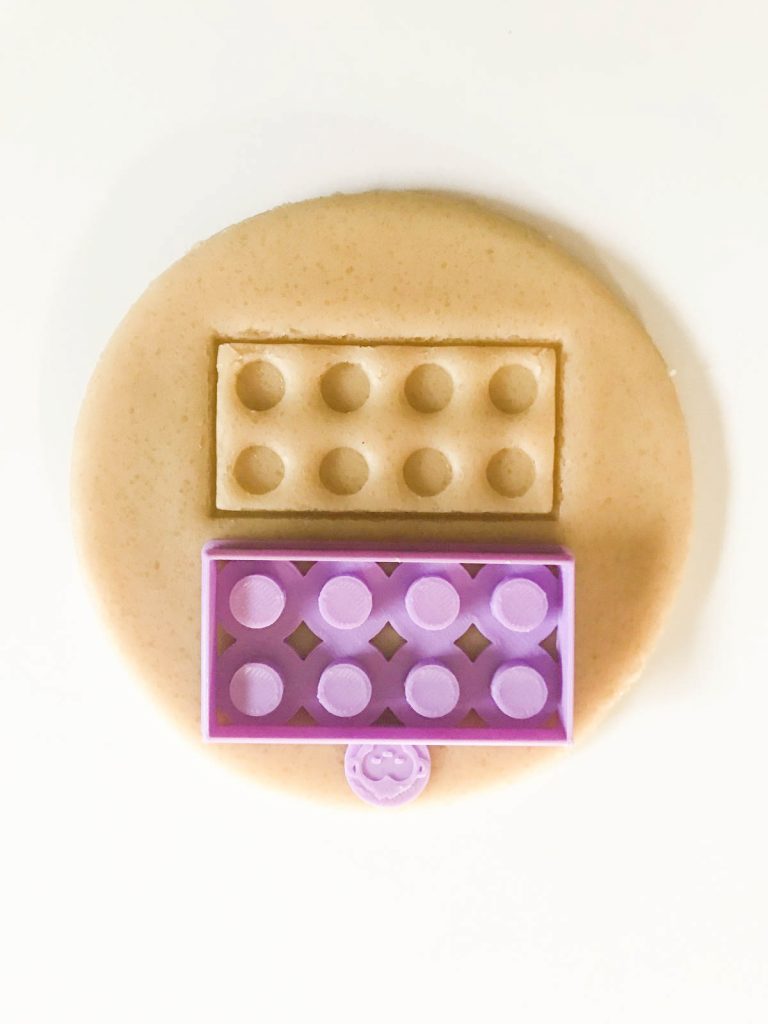 Building Block 8 Stud Cookie Cutter | Imagination Lab | Building Blocks