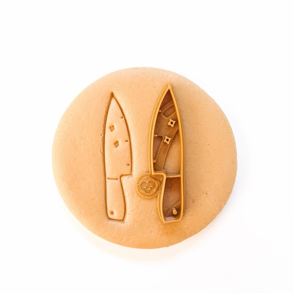 Chef Knife Cookie Cutter - Imagination Lab Kitchen Range
