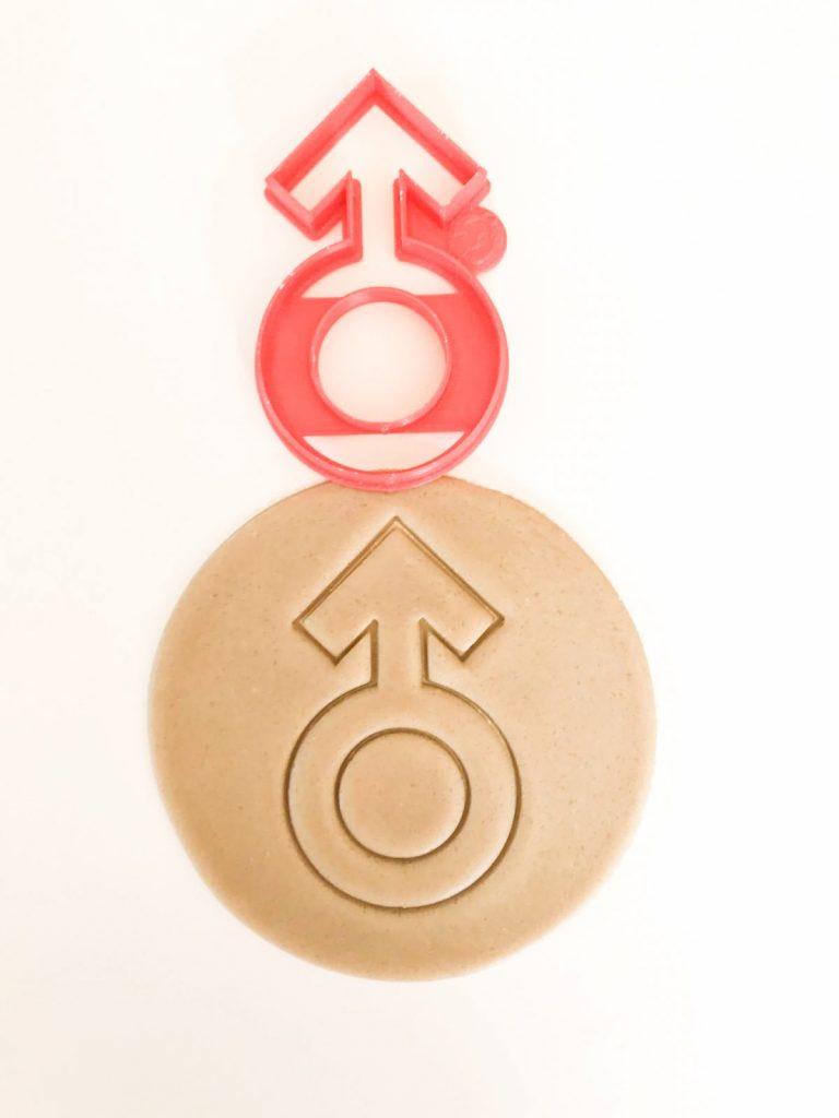 Male Symbol Cookie Cutter - Imagination Lab