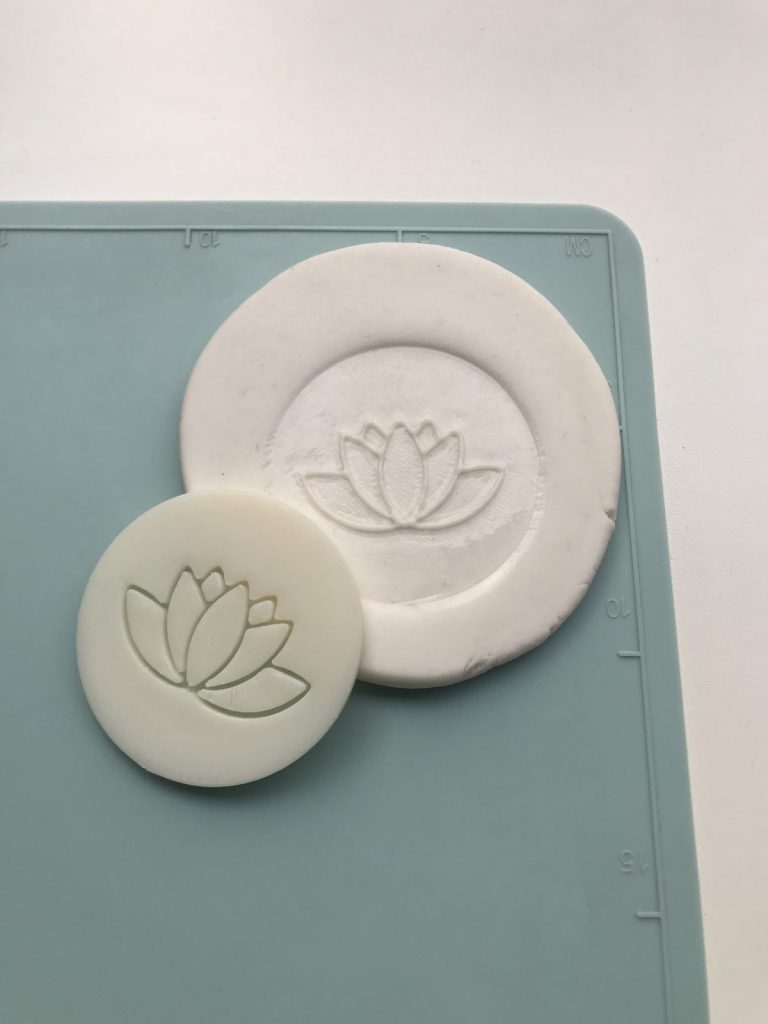 Diwali Lotus Emboss Stamp - Imagination Lab