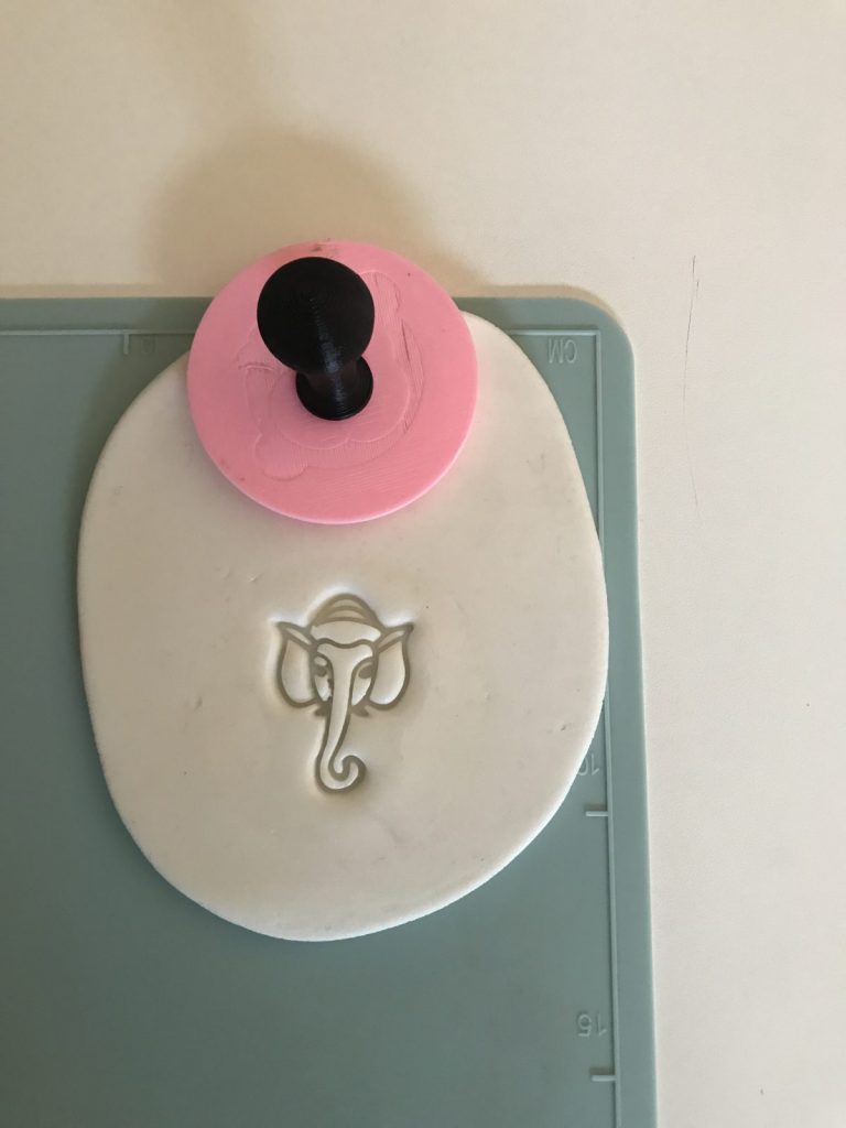 Ganesh Face Deboss Stamp - Imagination Lab