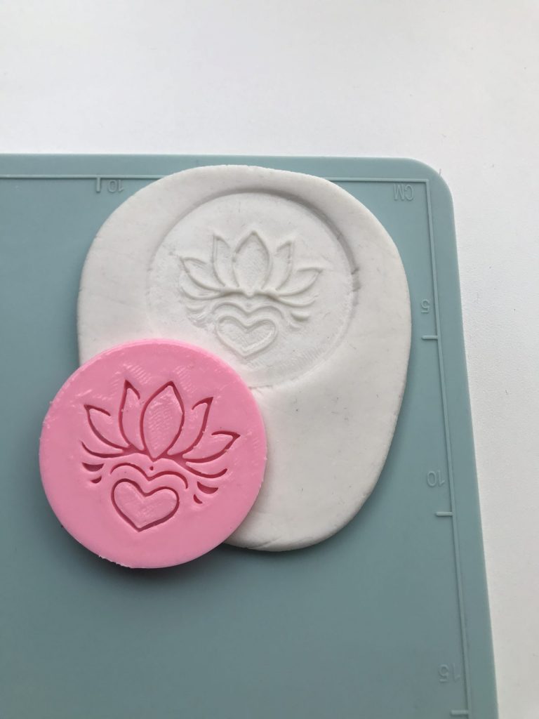 Lotus Love Emboss Stamp - Imagination Lab