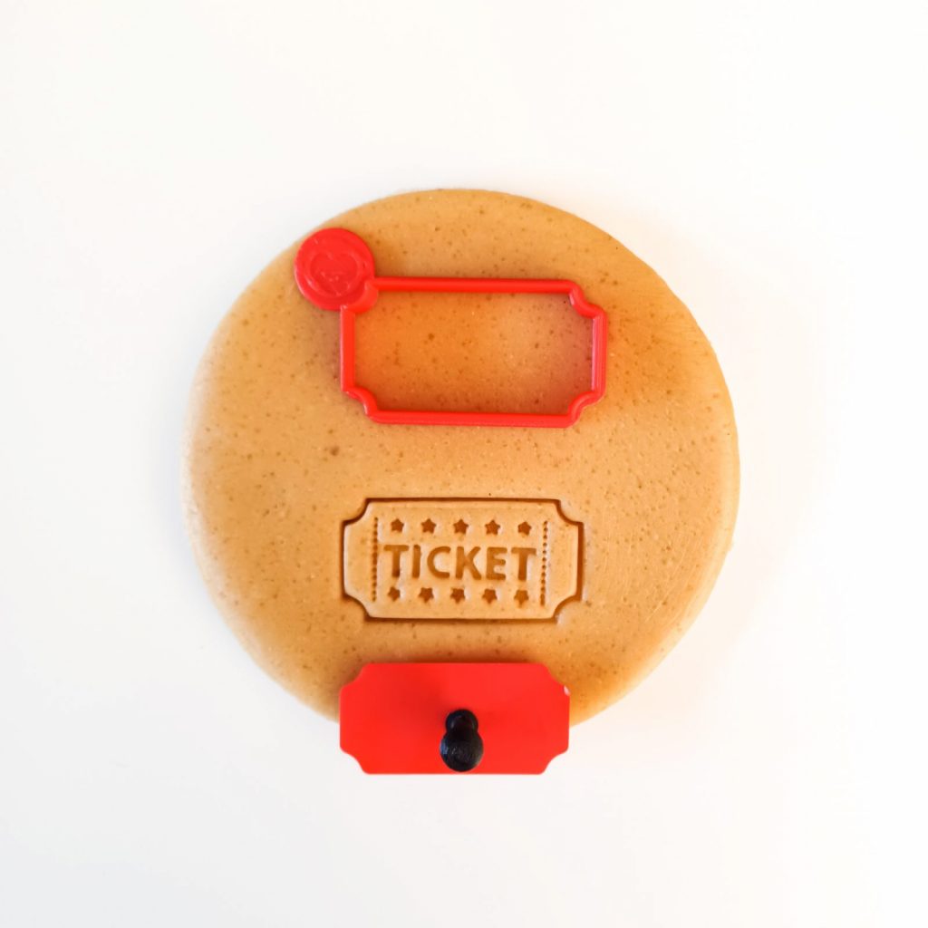 Carnival Ticket Mini Cookie Cutter | Imagination Lab | Carnival Range