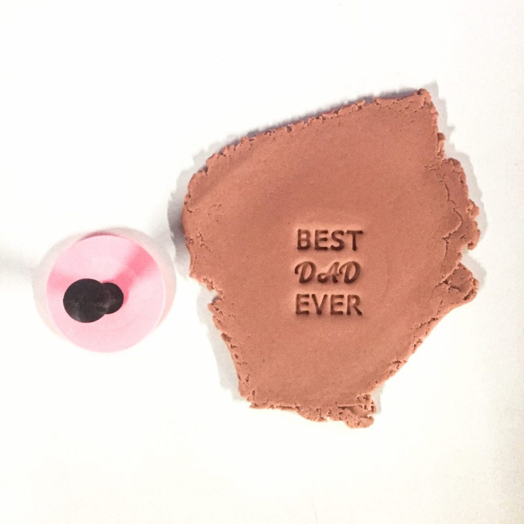 Best Dad Ever Deboss Stamp - Imagination Lab